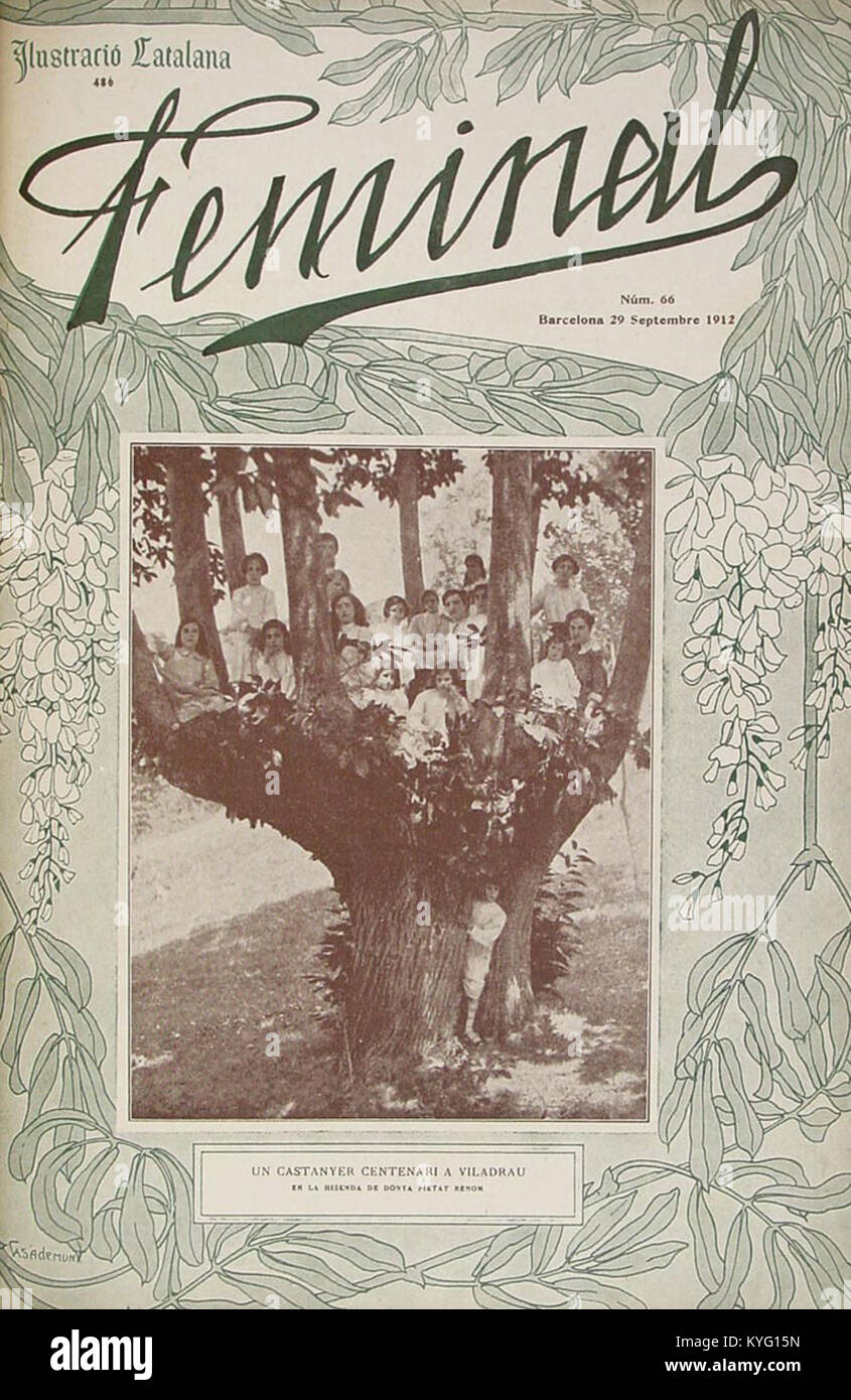 This title refers to 'Portada Feminal número 66,' likely a historical ...