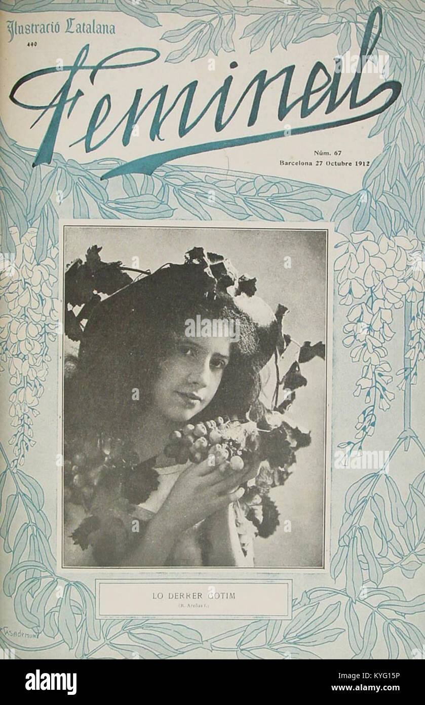 Portada Feminal número 67 Stock Photo - Alamy