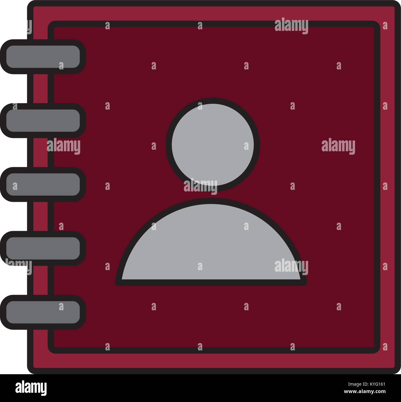 address book symbol Stock Vector Image & Art - Alamy