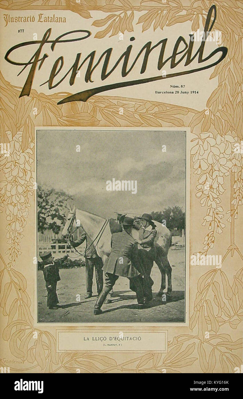 Portada Feminal número 87 Stock Photo - Alamy