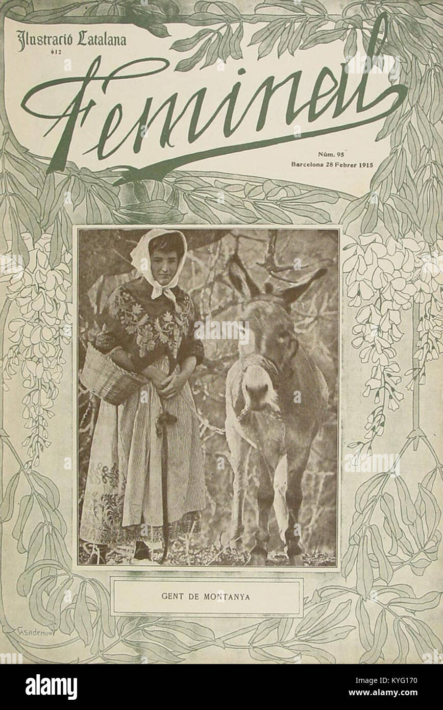 Portada Feminal número 95 is a historical image showcasing an ...