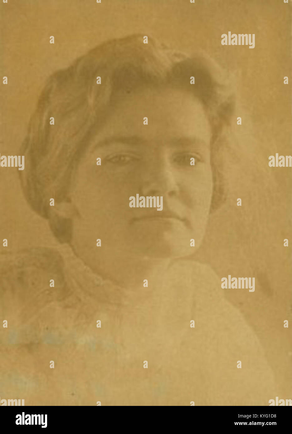 Portraits of Celia Harris taken by Grace Parrish, page one (cropped ...