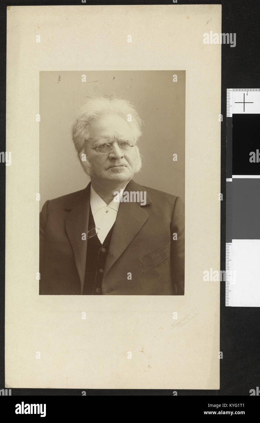 Photograph of Bjørnstjerne Bjørnson, a prominent Norwegian writer ...