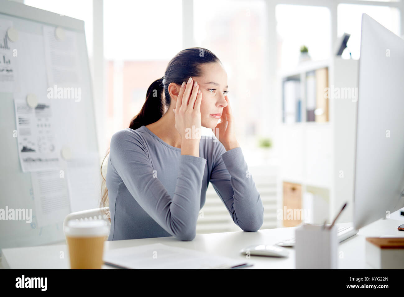 Serious work hi-res stock photography and images - Alamy