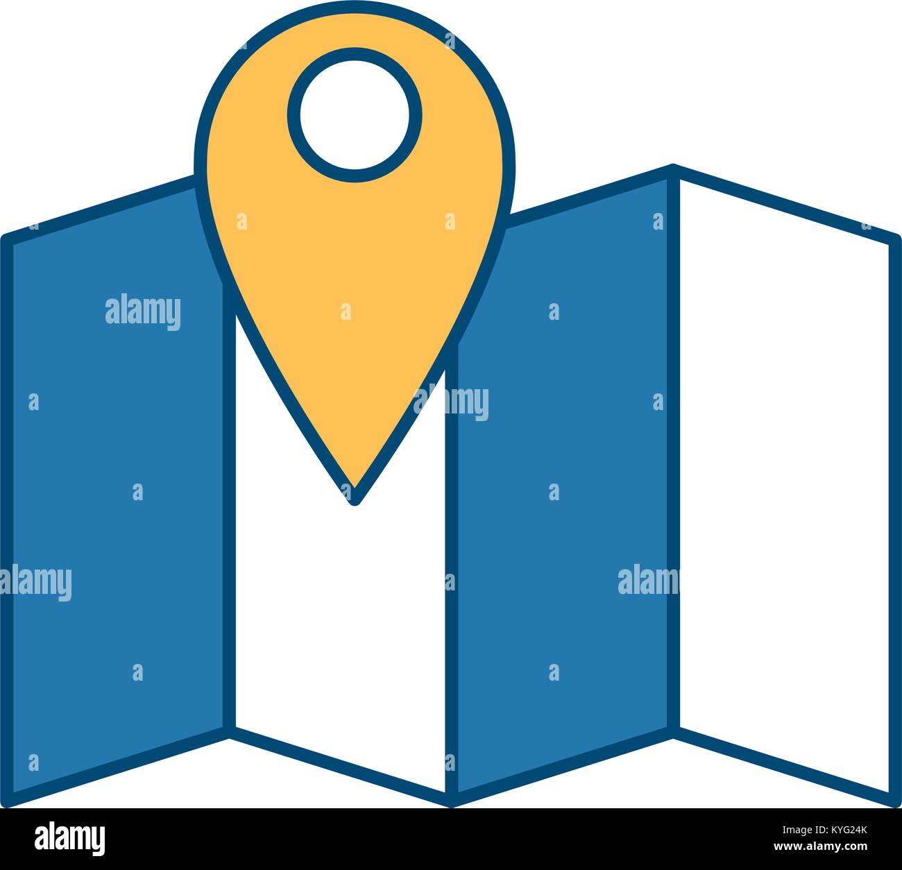 Map location symbol Stock Vector Image & Art - Alamy