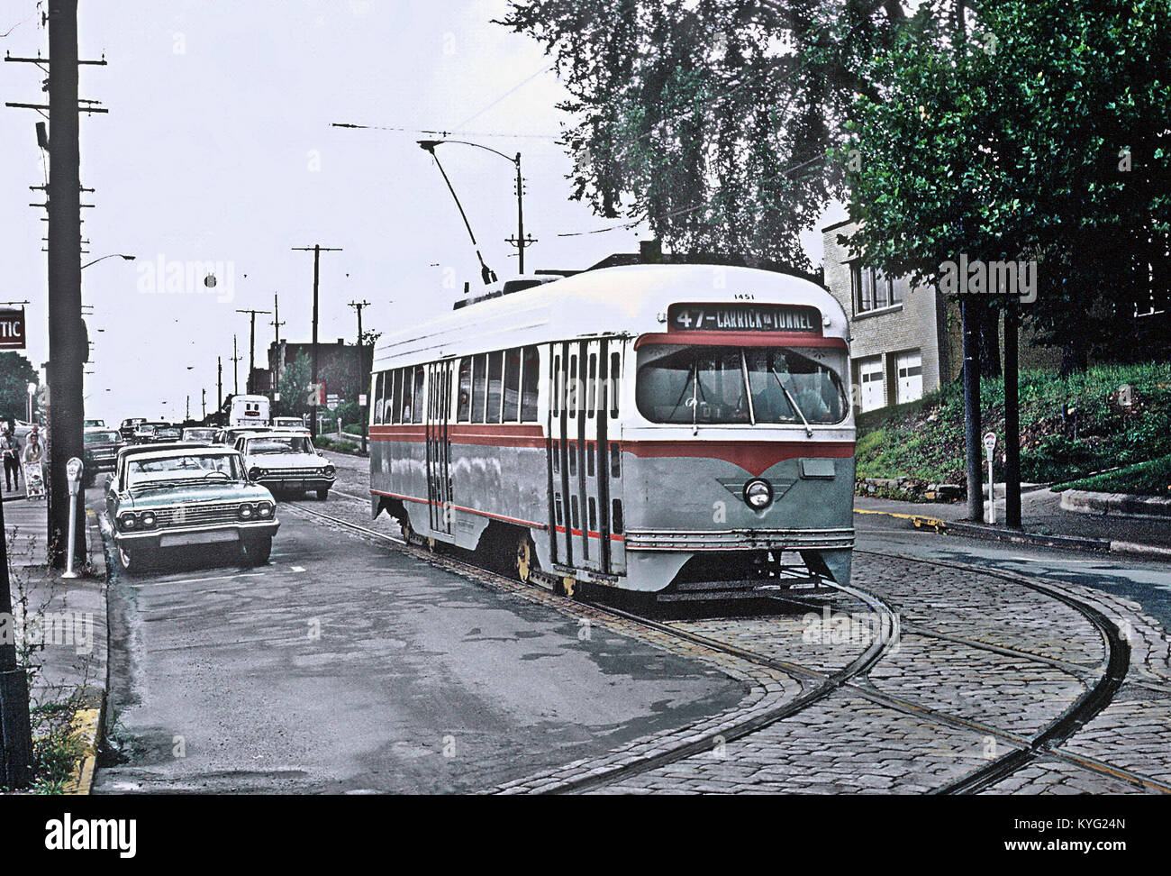 The image features President's Conference Committee cars operated by ...