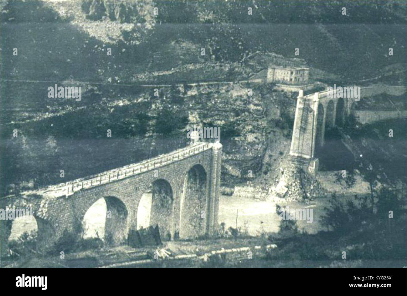 Porušeni solkanski most Stock Photo - Alamy