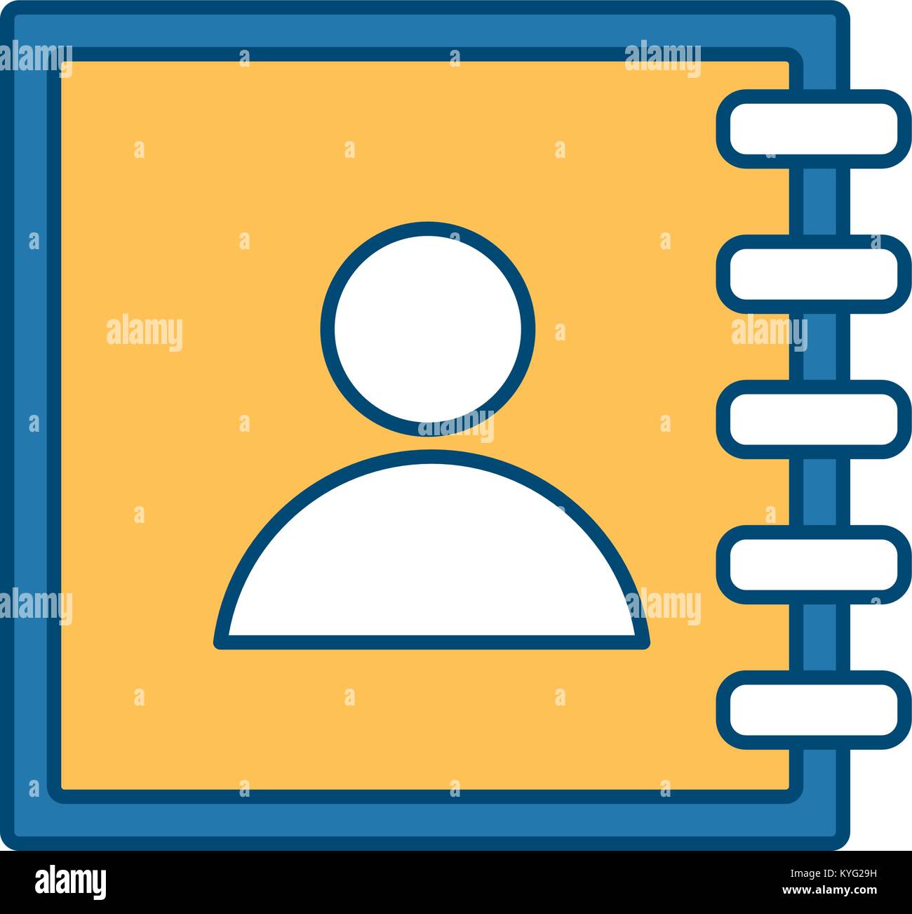 address book symbol Stock Vector Image & Art - Alamy