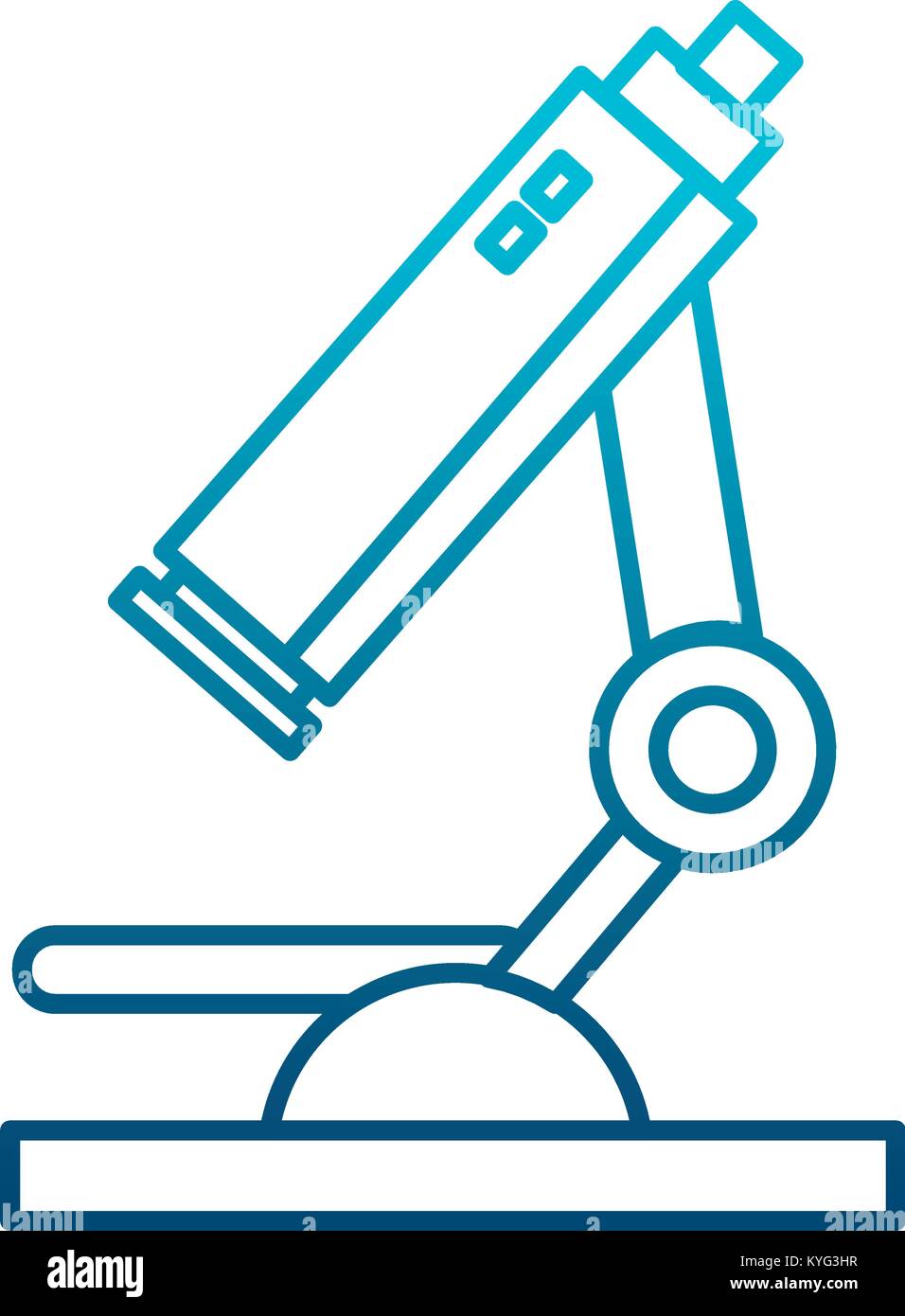 Microscope scientific tool Stock Vector Image & Art - Alamy