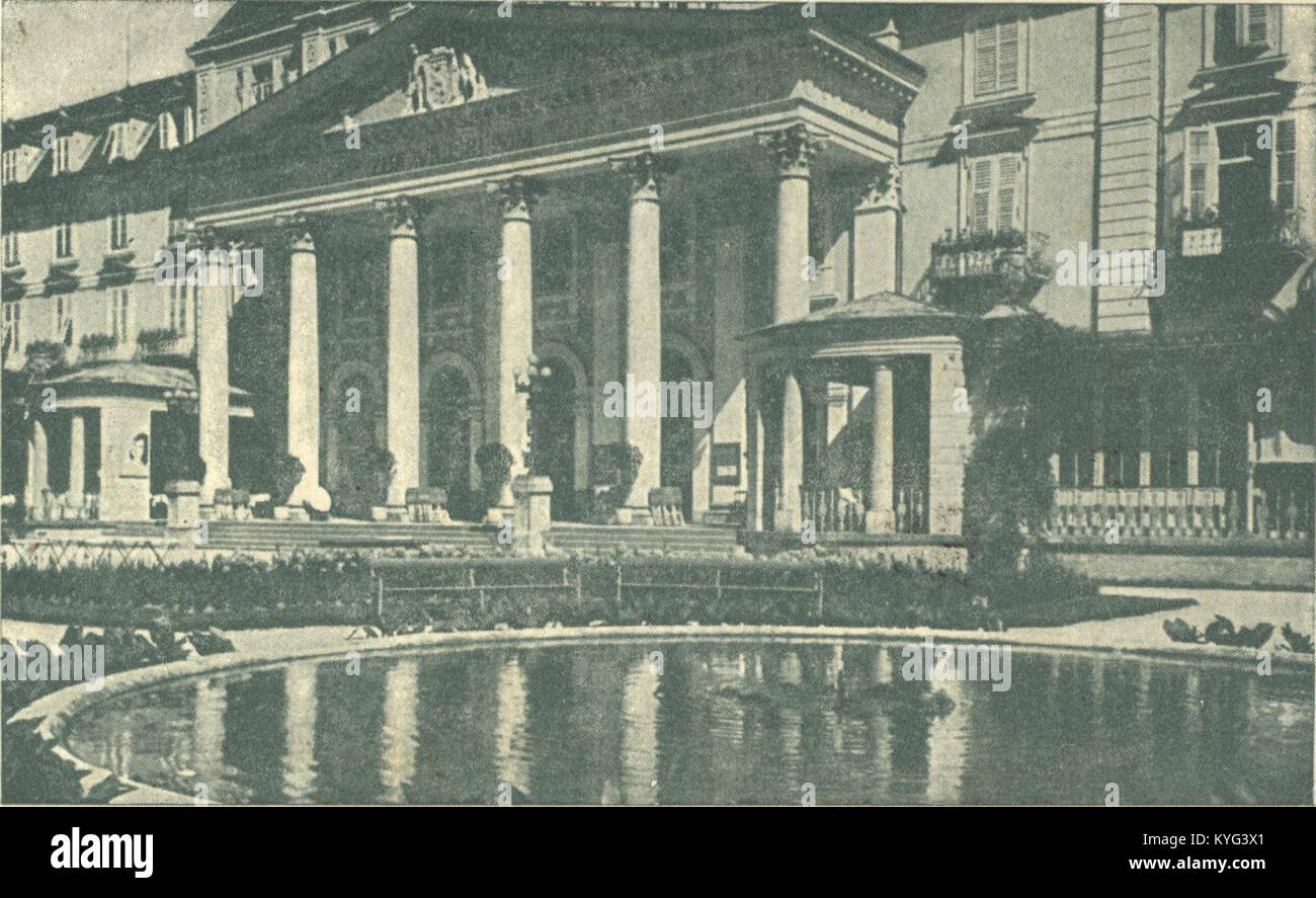 This postcard features an image of Rogaska Slatina, a well-known spa ...