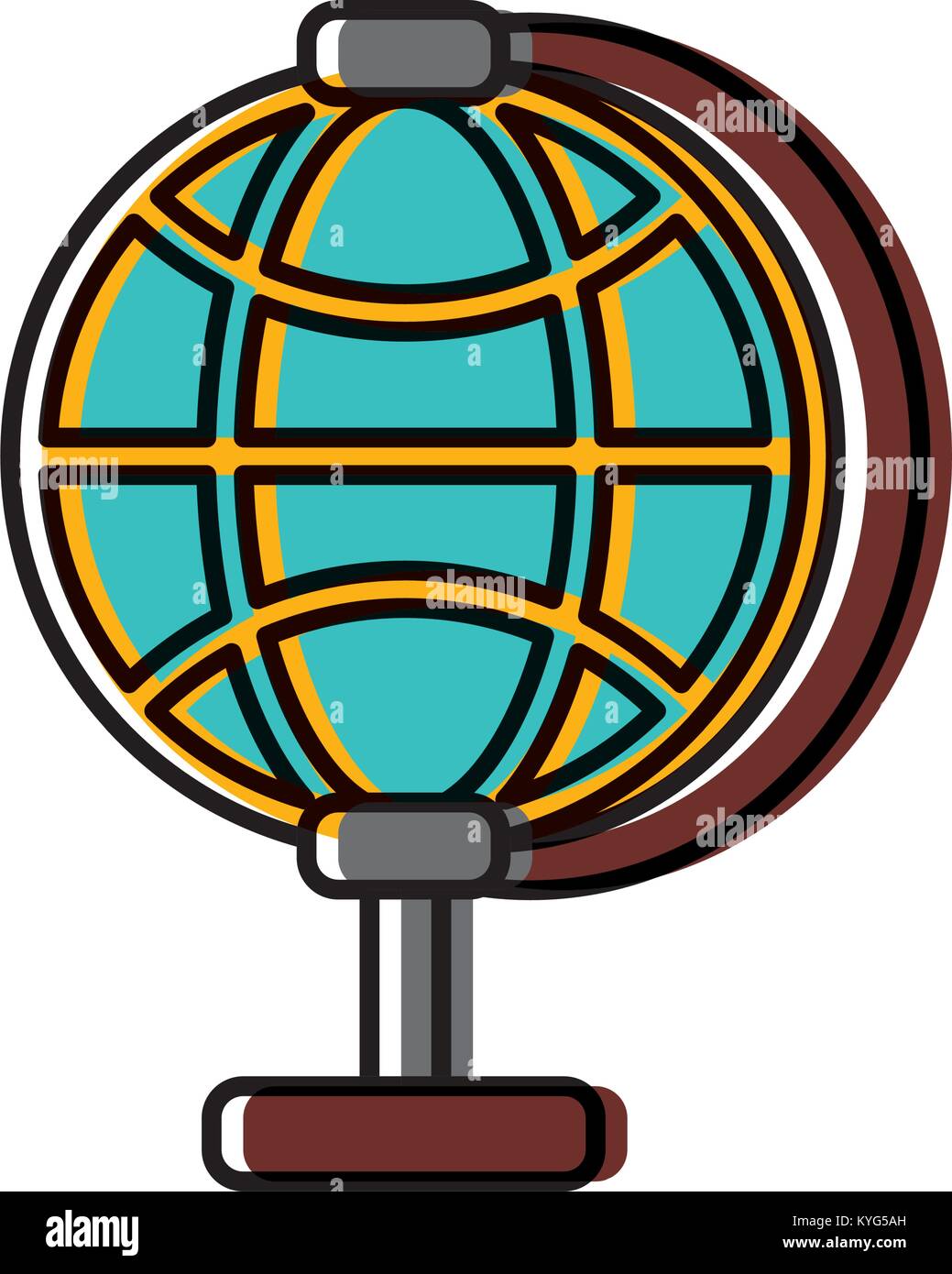 Global sphere symbol Stock Vector Image & Art - Alamy