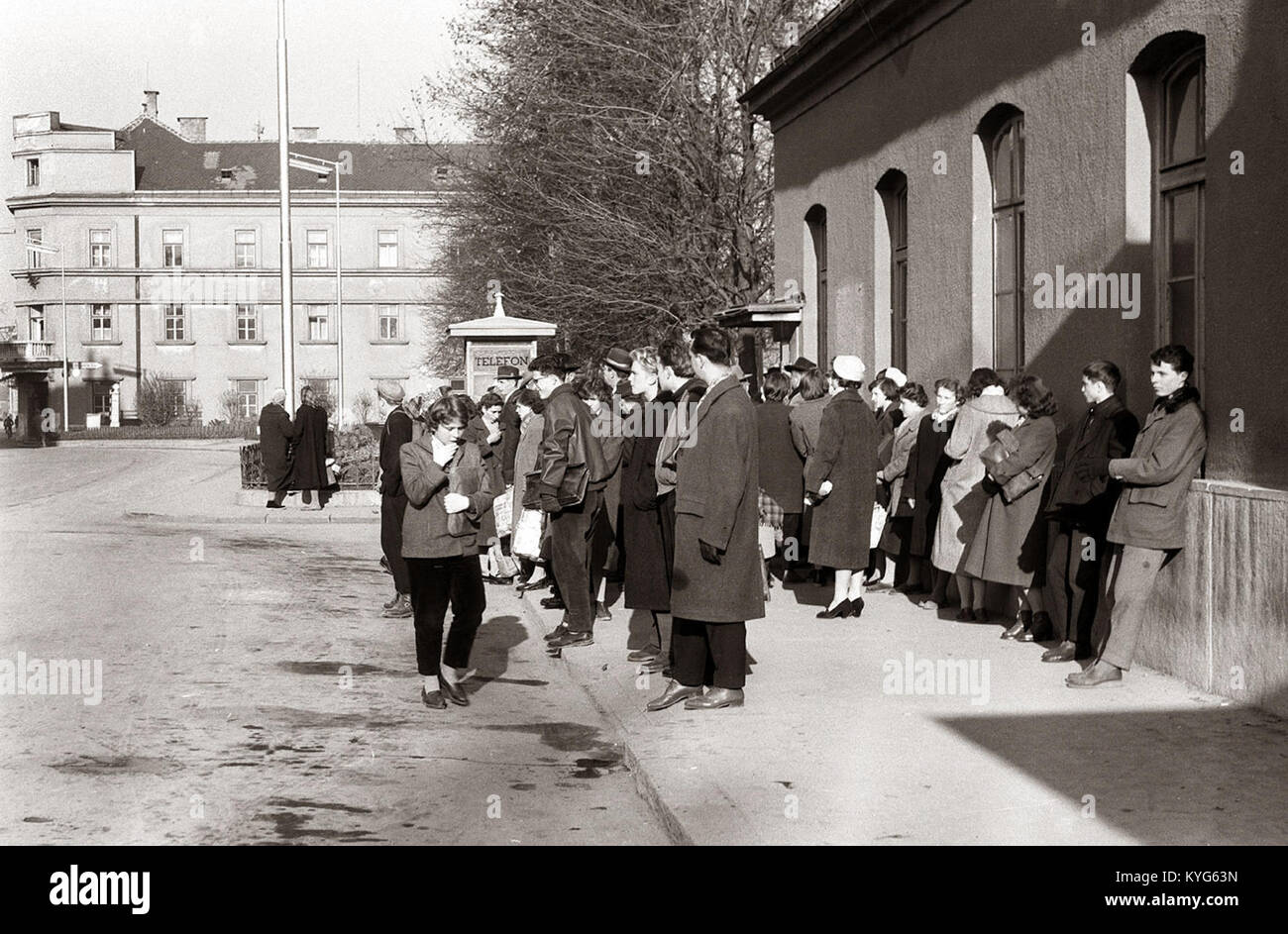1950s city bus hi-res stock photography and images - Alamy