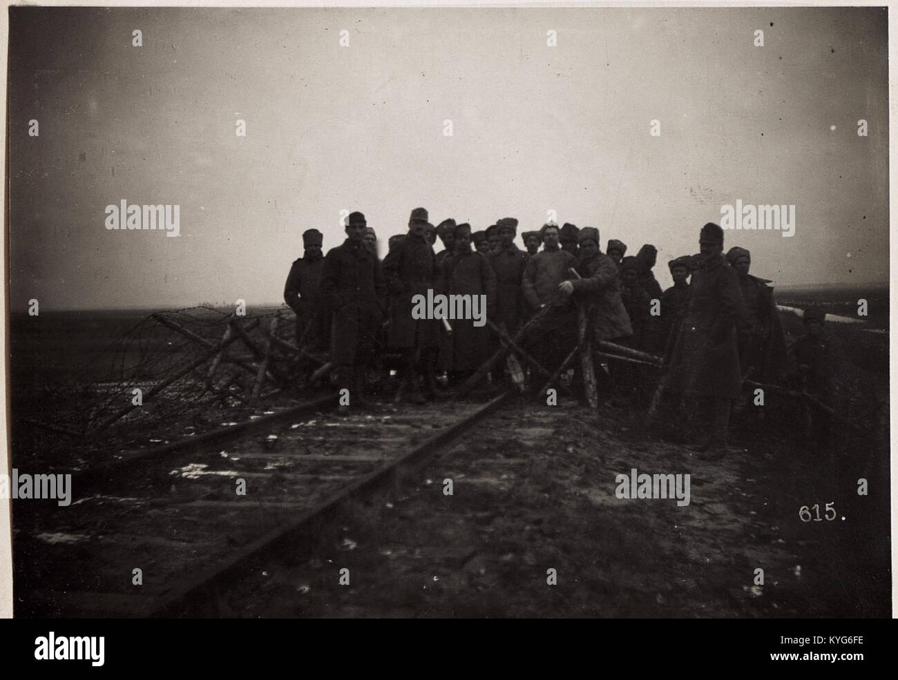 The image refers to the propaganda activities of interpreter Fh. Feix ...