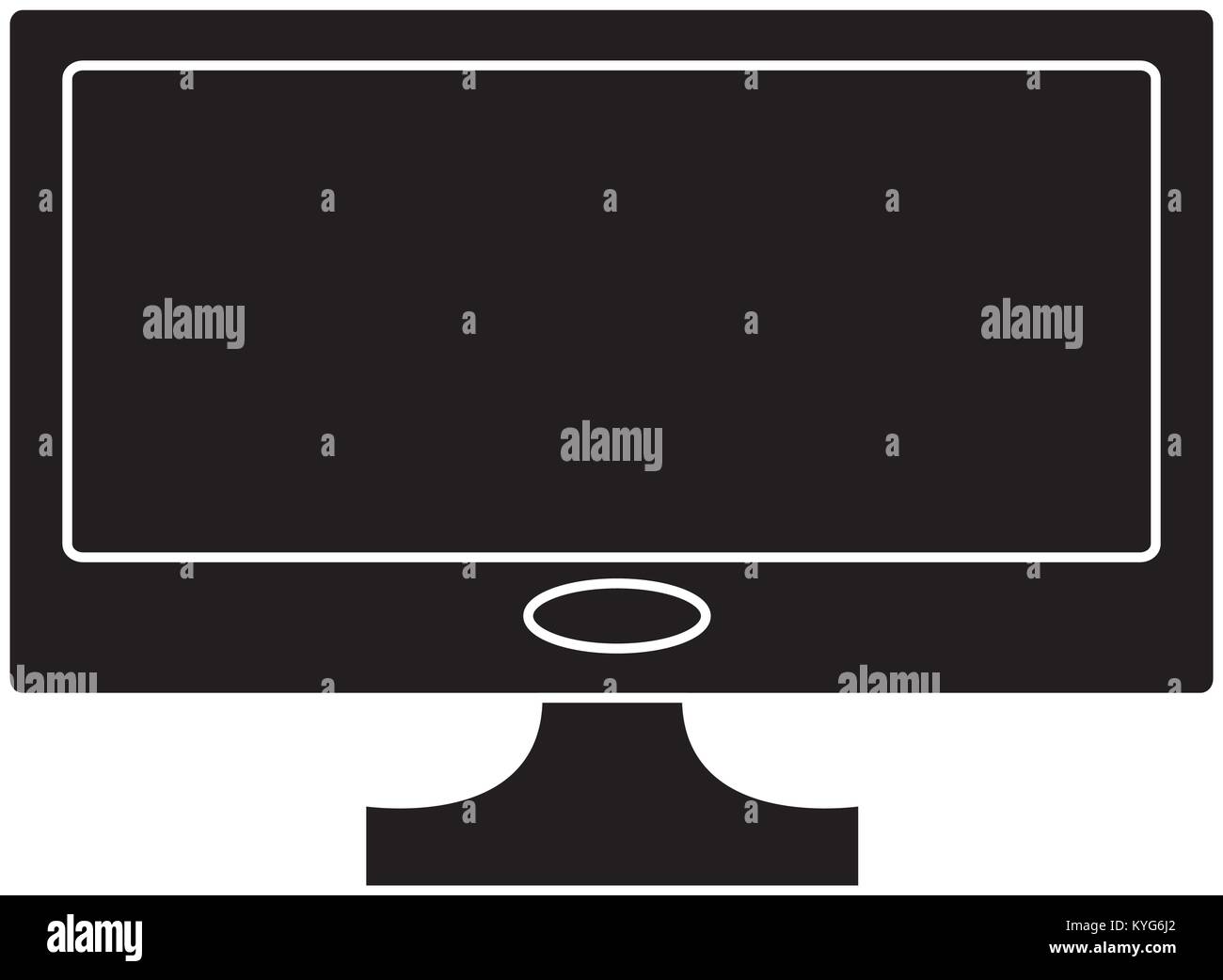 Computer screen technology Stock Vector Image & Art - Alamy