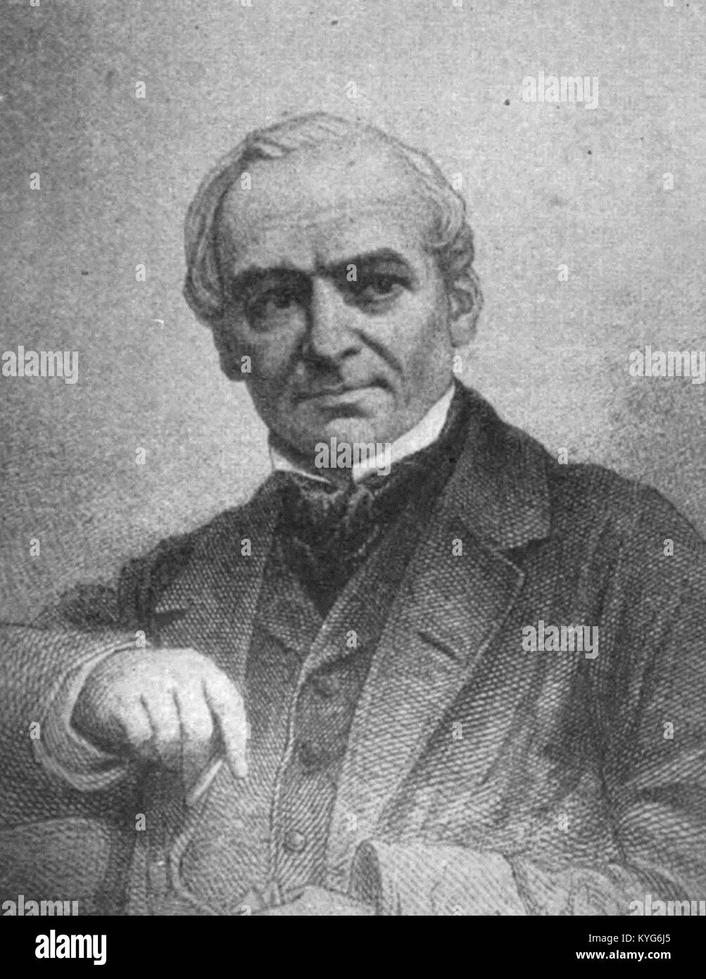 Prosper Mérimée's Portrait Stock Photo - Alamy