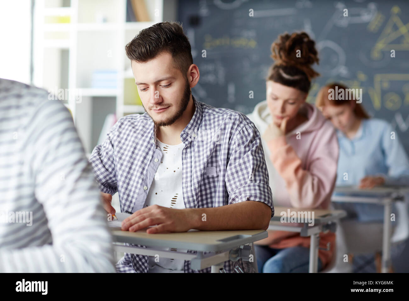 Examination test hi-res stock photography and images - Alamy