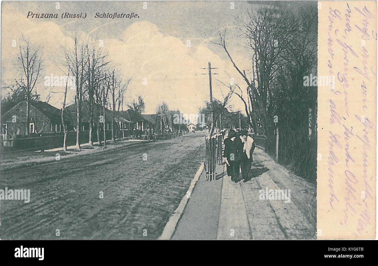 Pruzana Schloßstraße 1 Stock Photo - Alamy