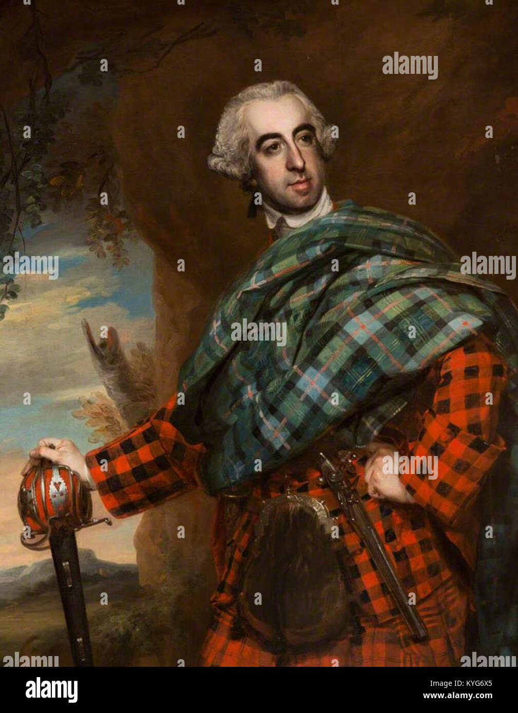 Pryse Campbell (1726–1768 Stock Photo - Alamy