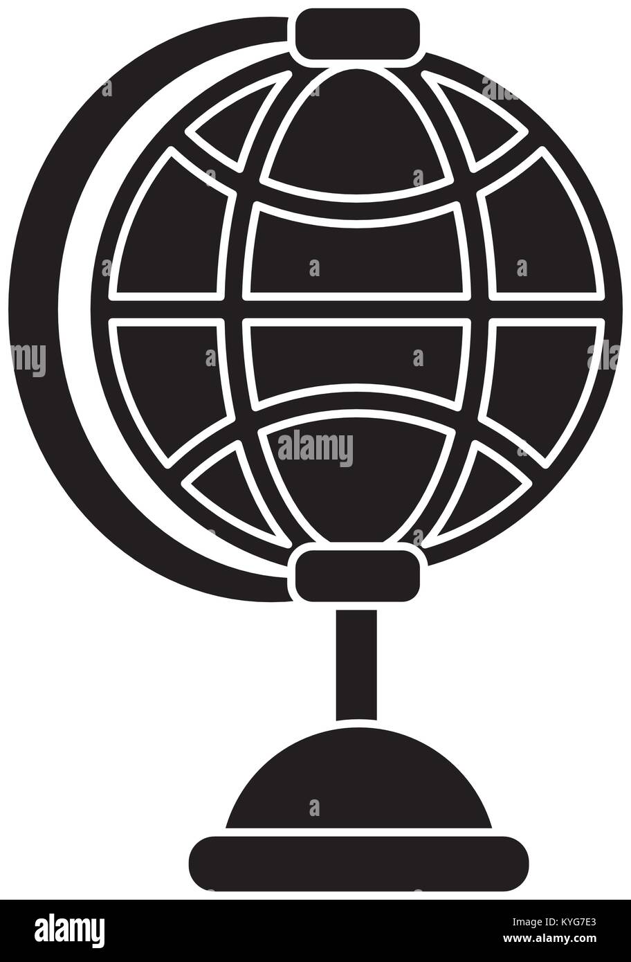 Global sphere symbol Stock Vector Image & Art - Alamy
