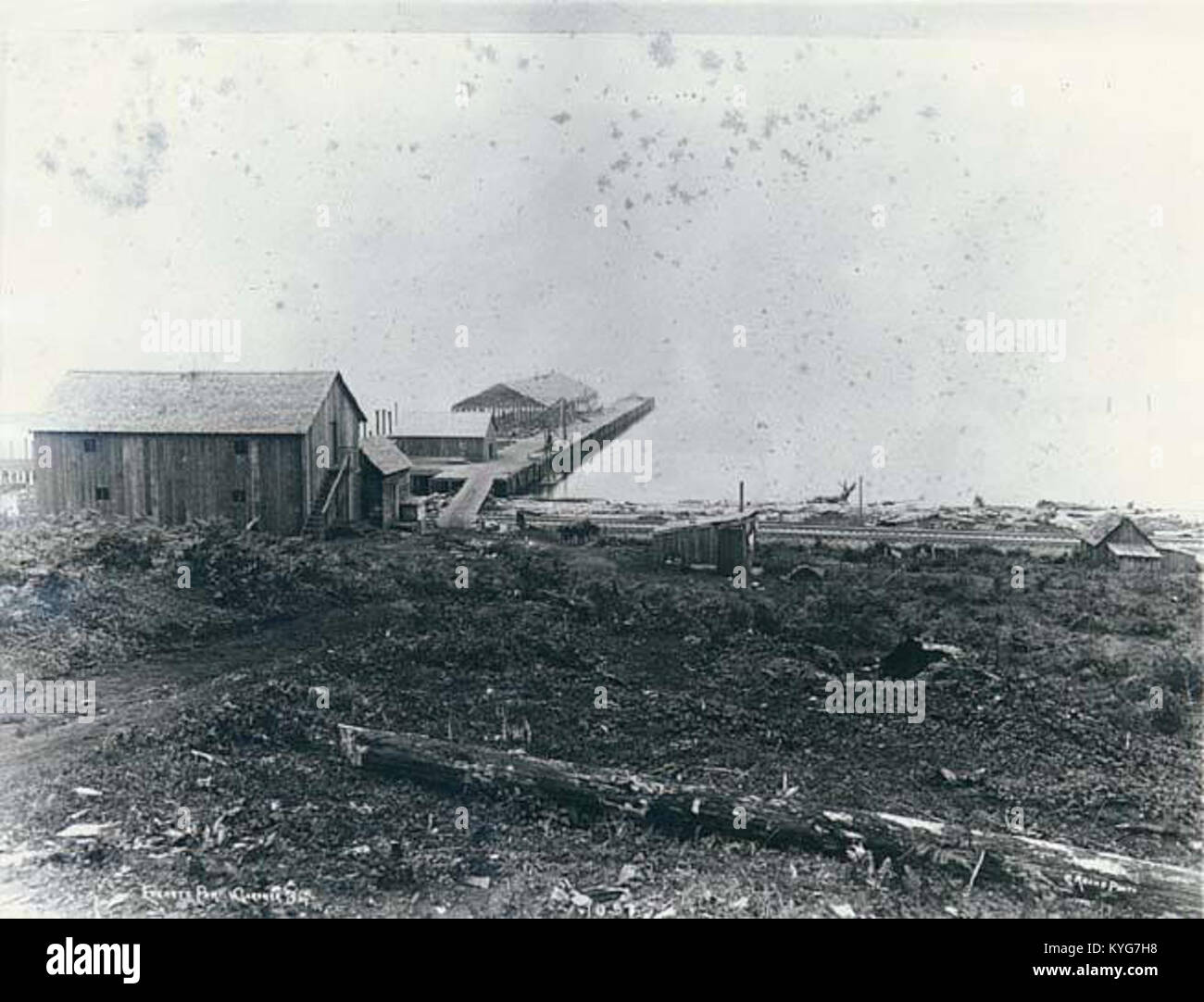 Puget Sound Wire and Nail Company nail plant building under ...