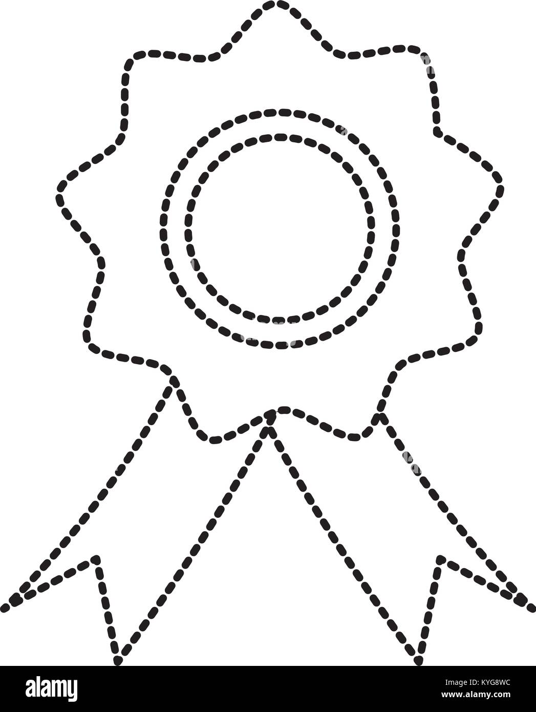 Award ribbon symbol Stock Vector Image & Art - Alamy