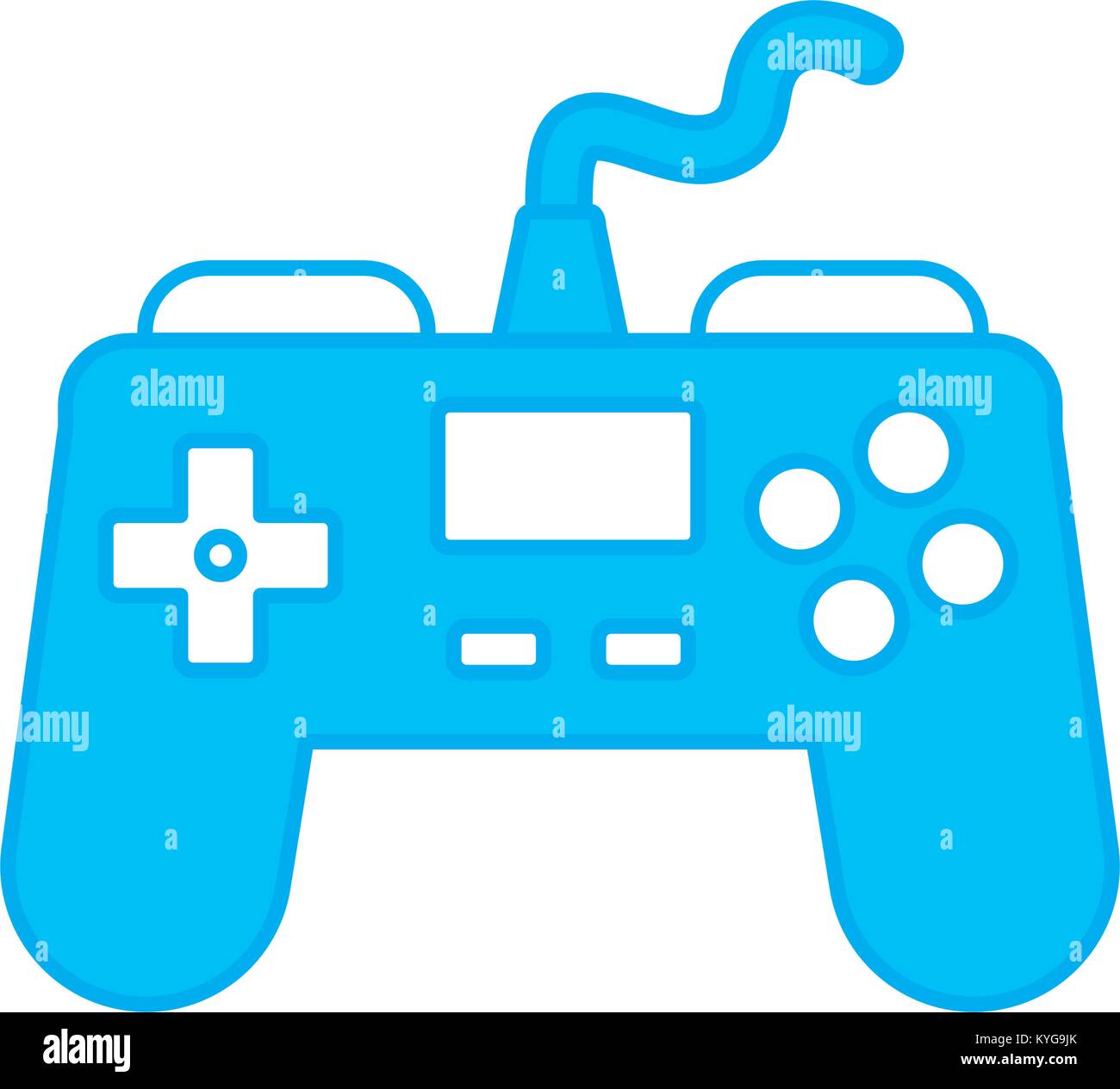 Gamepad videogame symbol Stock Vector Image & Art - Alamy