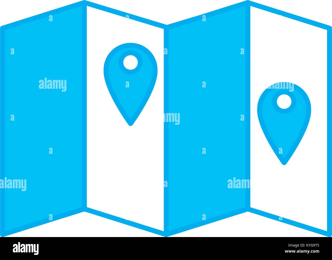 Map location symbol Stock Vector Image & Art - Alamy