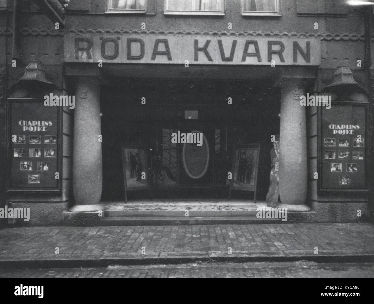This image depicts the Råda Kvarn mill in Sweden in 1921, an example of ...