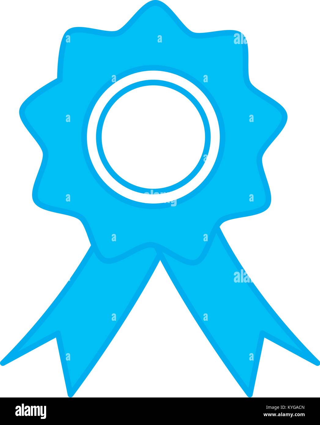 Award ribbon symbol Stock Vector Image & Art - Alamy