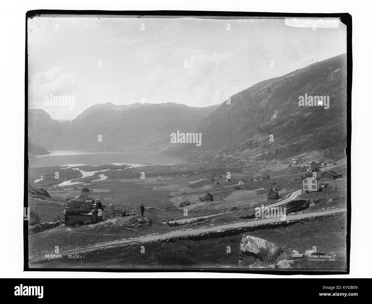 Røldal - NB MS G4 0250 Stock Photo - Alamy