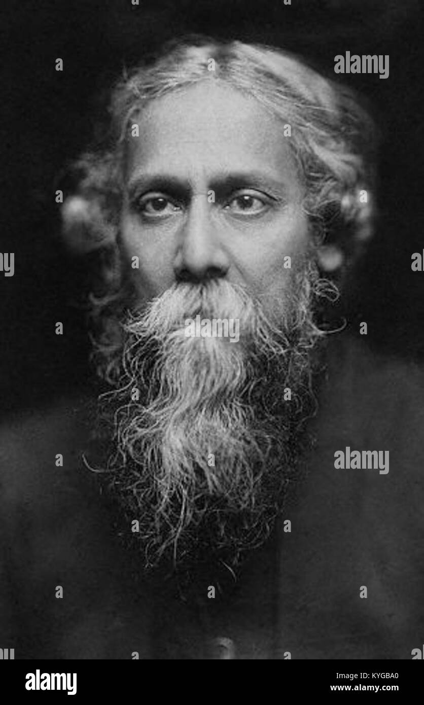 Rabindranath tagore hi-res stock photography and images - Alamy