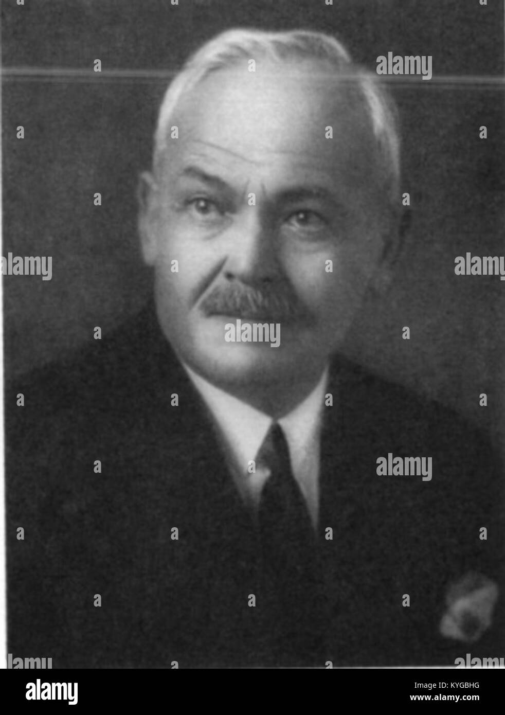 This 1942 photograph captures Radoslav Kusej, a notable figure of the ...