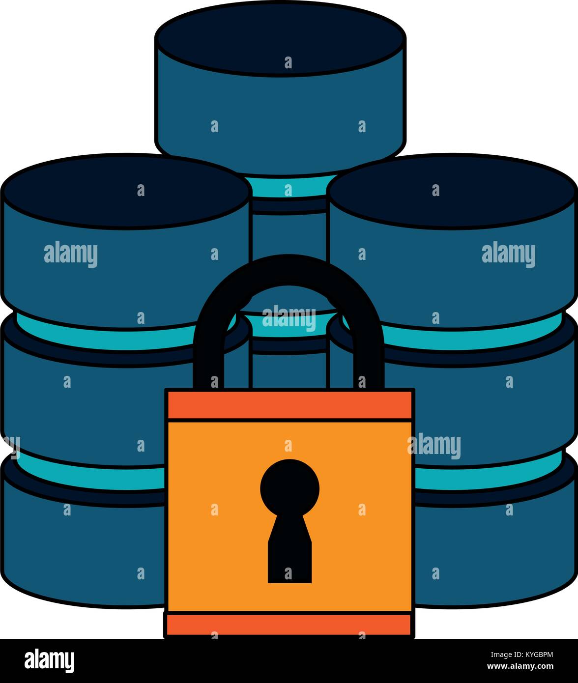 Safety digital database Stock Vector Image & Art - Alamy