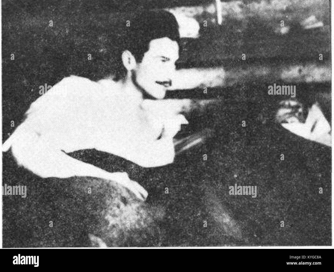 This image depicts a soldier in the Slovene partisan hospital in Celje ...