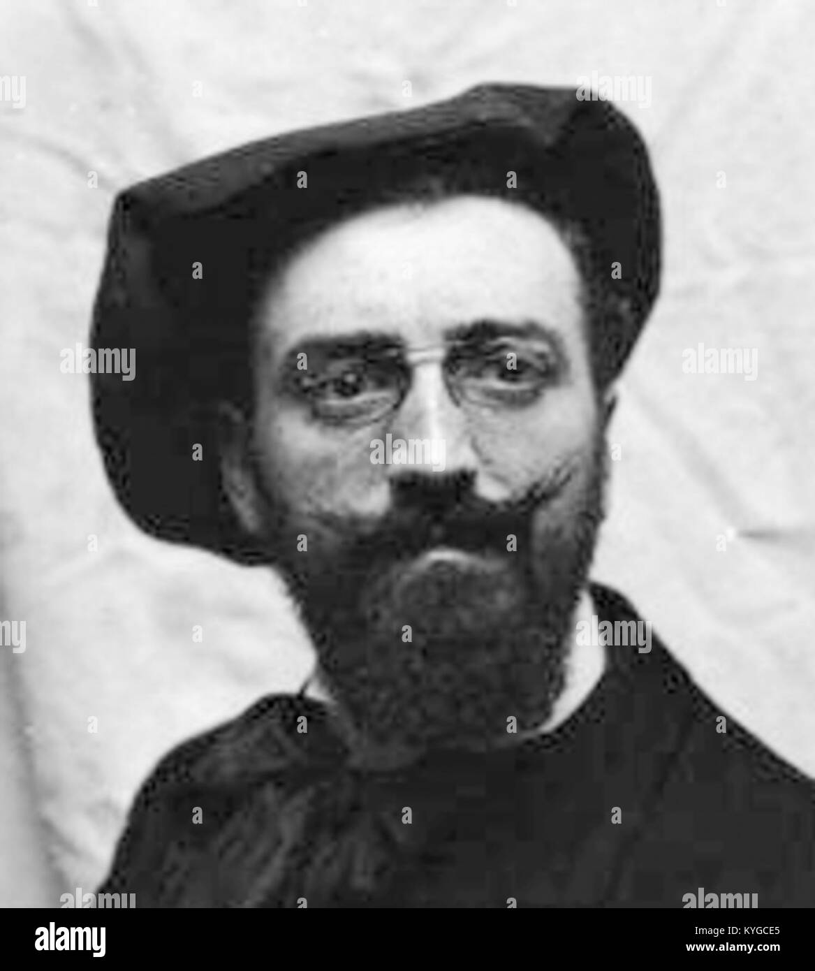 A portrait of Bertrand-Bouté Ren, created in 1910, reflecting the art ...