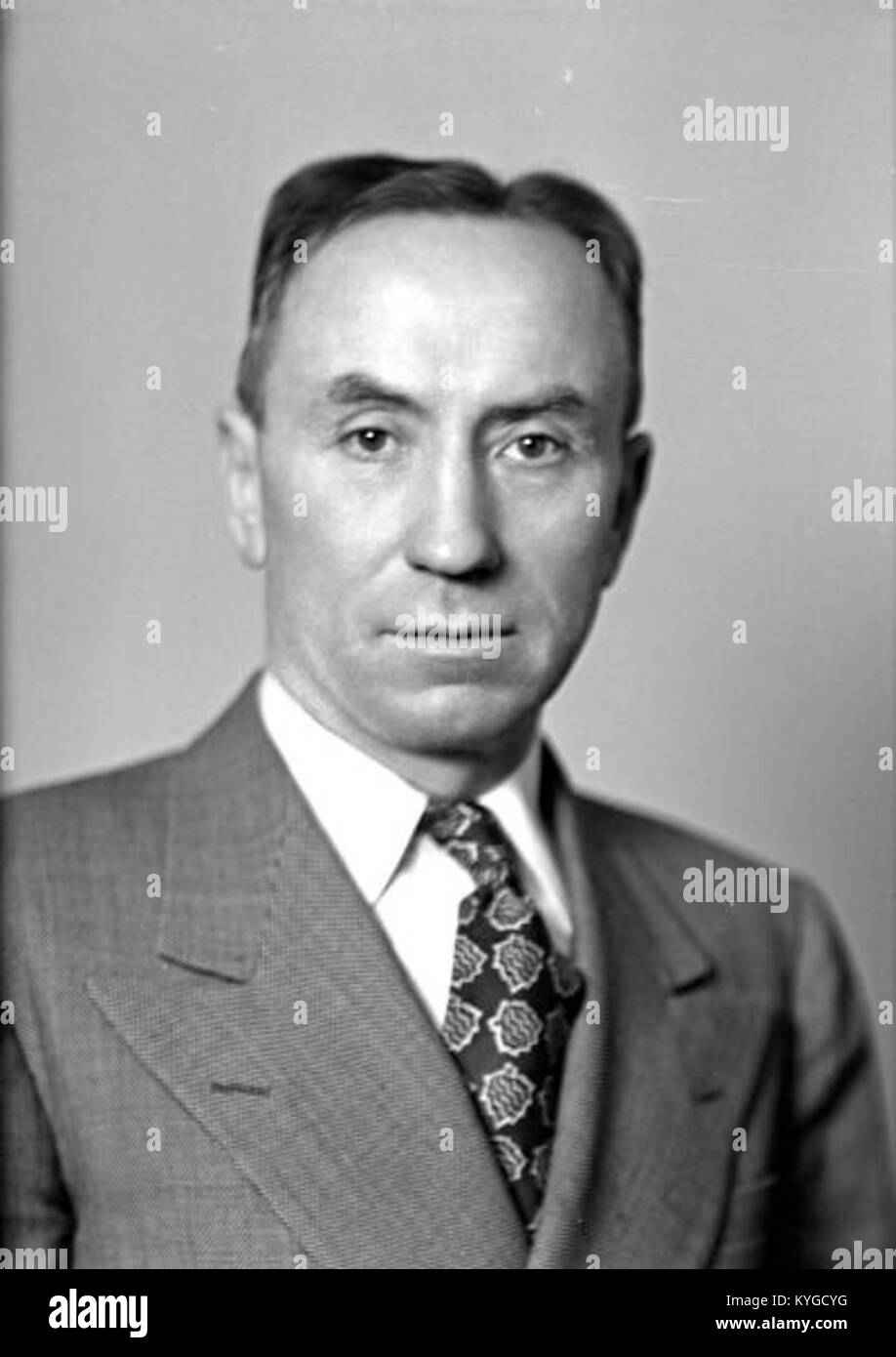 A photograph of Representative W. J. Beierlein from 1947, showcasing ...