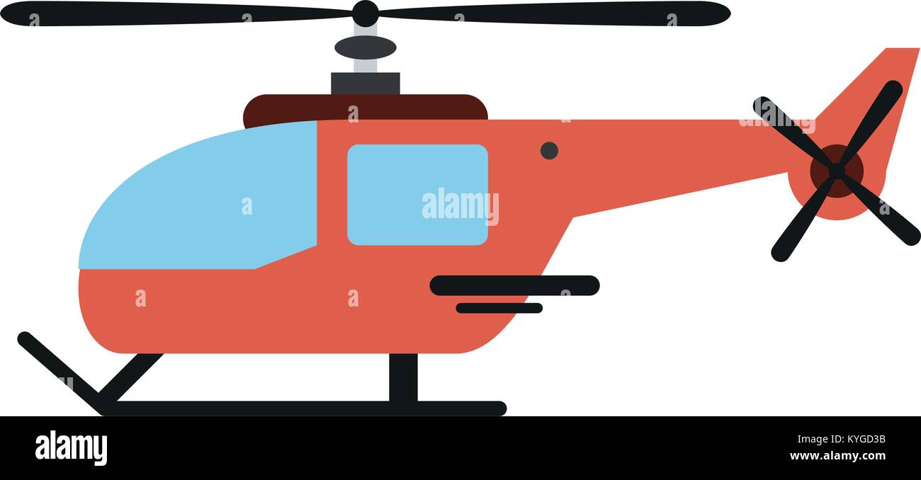 Helicopter icon top view Stock Vector Images - Alamy