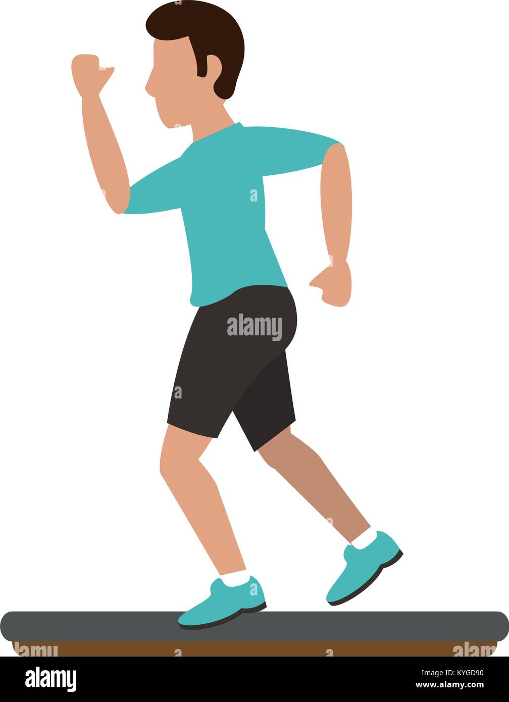 Man running cartoon Stock Vector Image & Art - Alamy