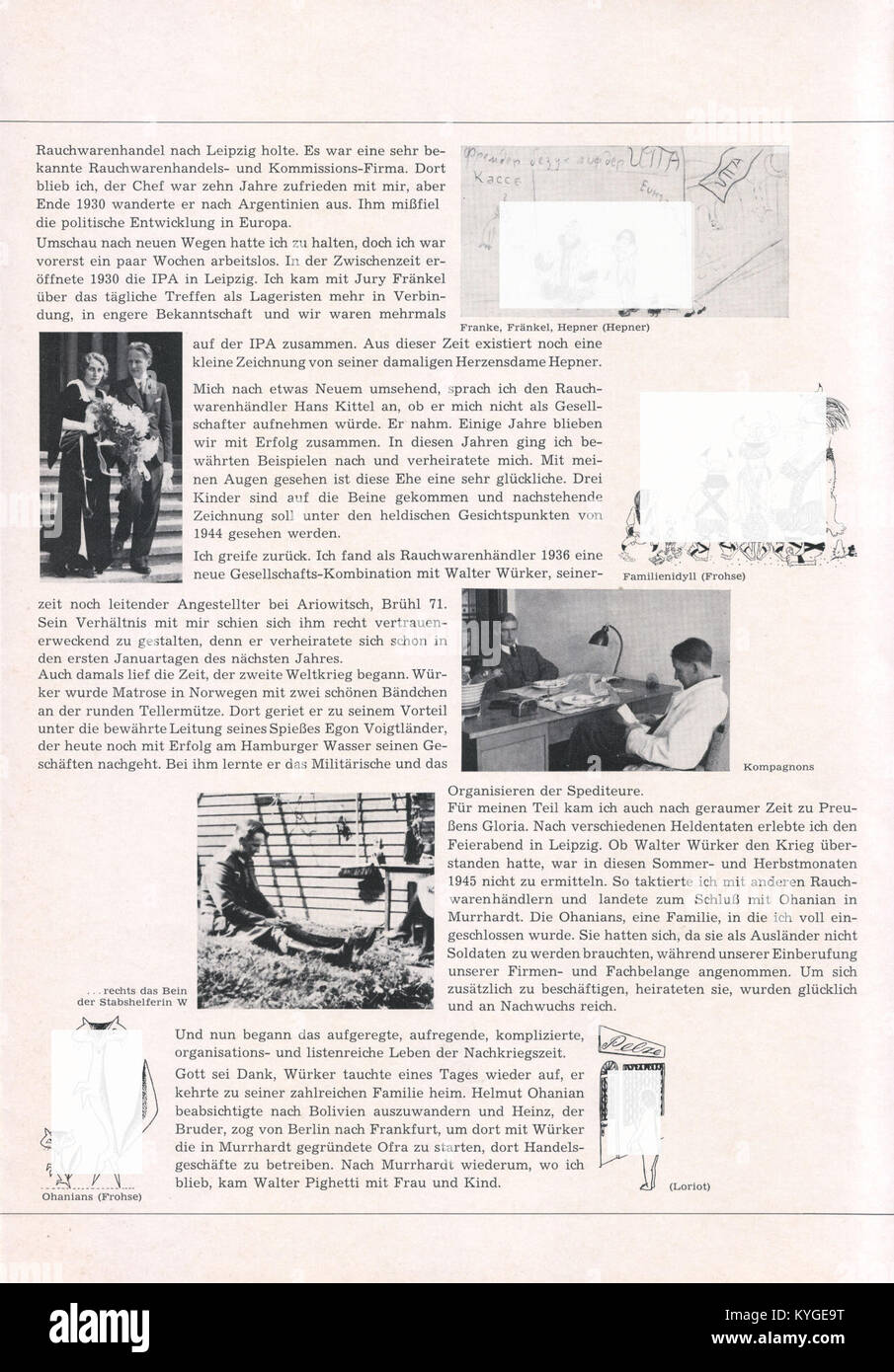 Richard Franke, Rauchwarenveredler und -händler, Autobiographie, 1971 ...