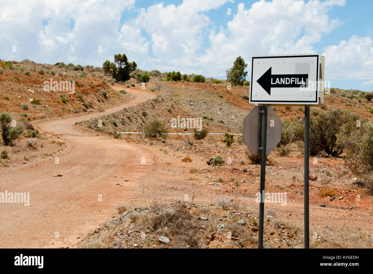 Landfill sign hi-res stock photography and images - Alamy