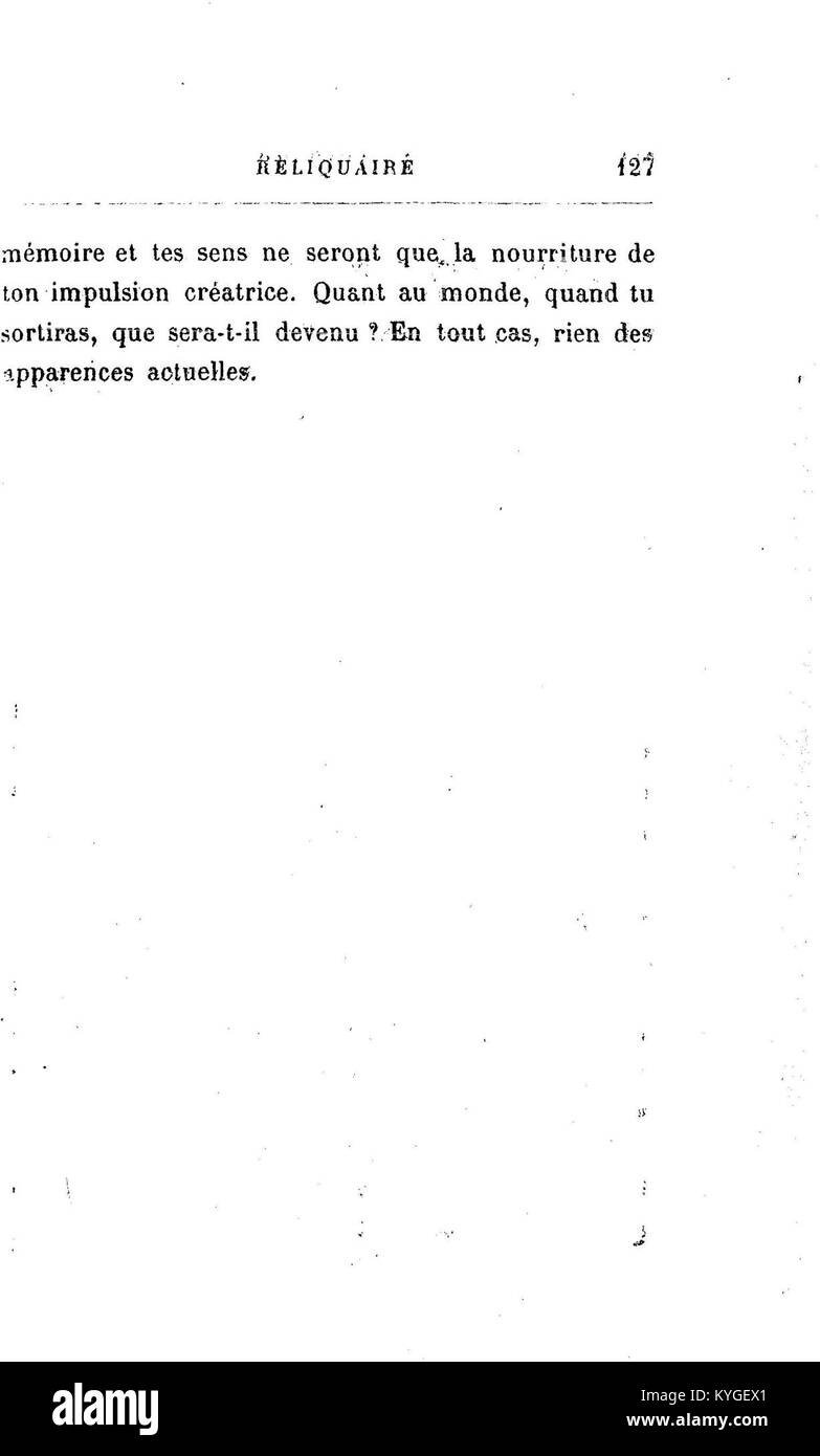 An excerpt from the poetry collection 'Poésies' by Arthur Rimbaud ...