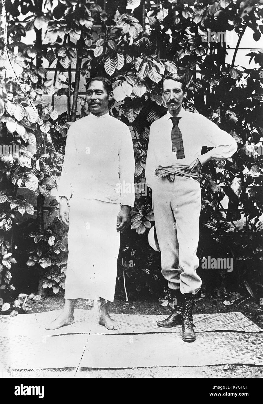 Robert louis stevenson samoa hi-res stock photography and images - Alamy