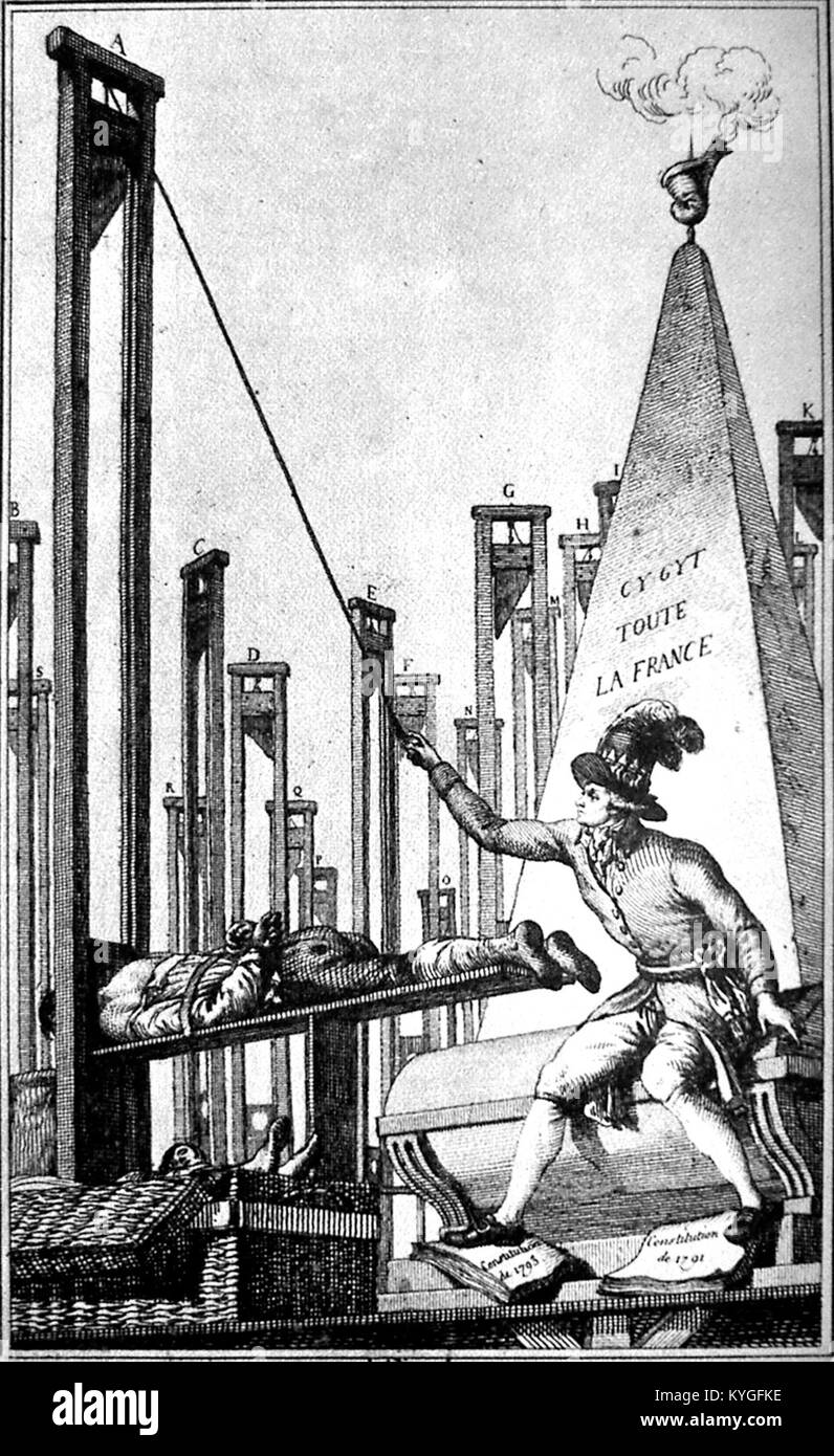 Robespierre execution hi-res stock photography and images - Alamy