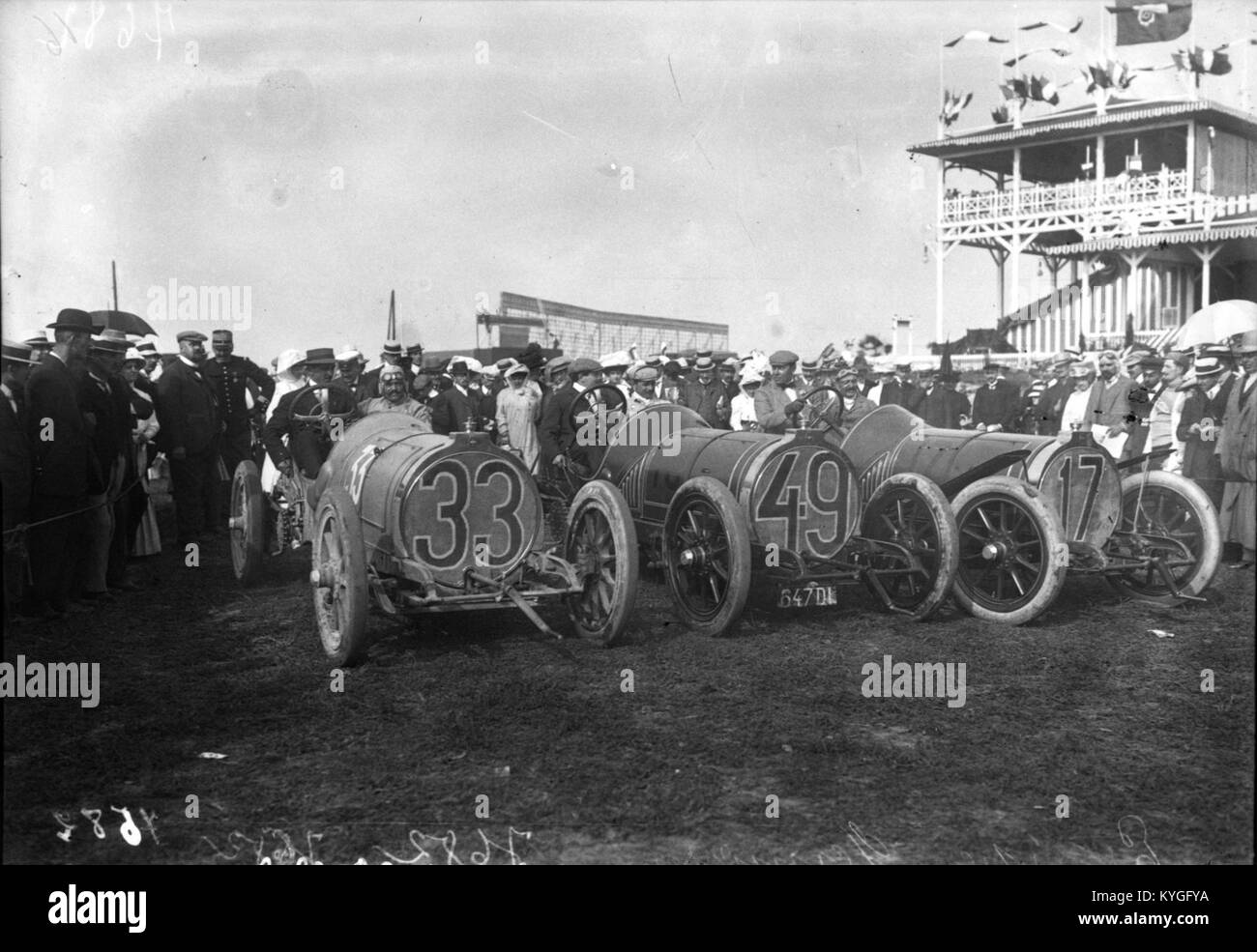 Dieppe racing event archival image Black and White Stock Photos ...
