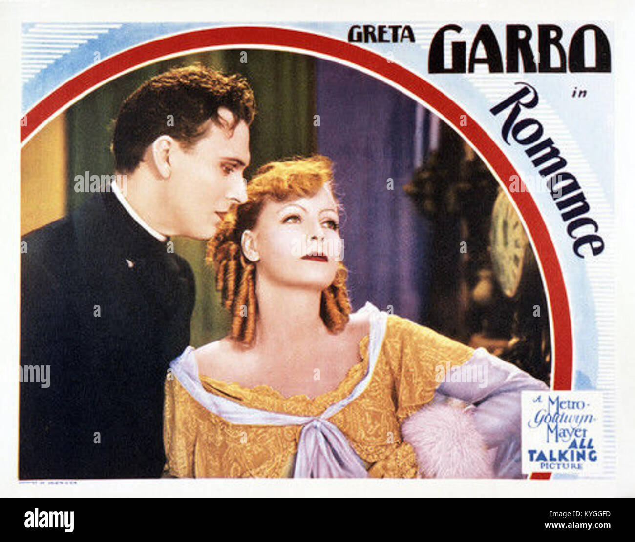 A still image from the 1930 film 'Romance,' showcasing a scene from the classic movie that ...