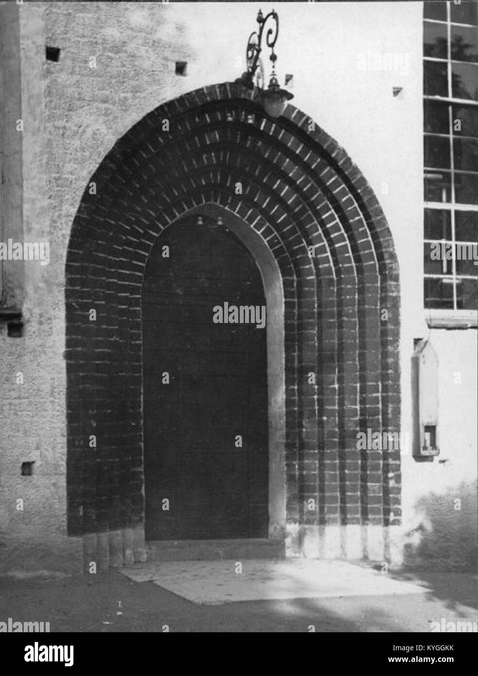 Cross windows Black and White Stock Photos & Images - Alamy