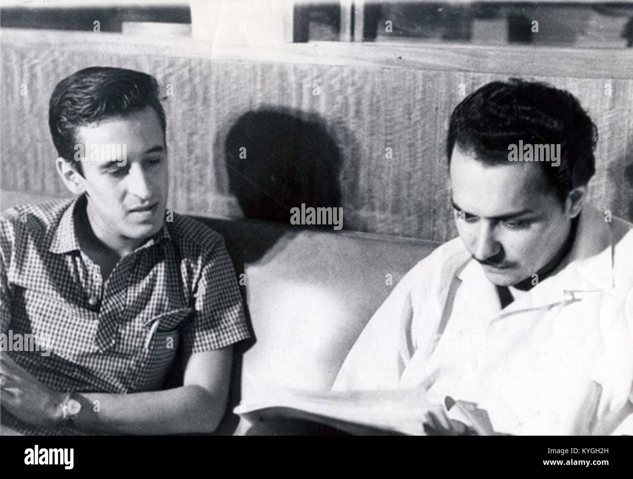 Photograph or portrait of Roque Dalton and Fayad Jamís, highlighting ...
