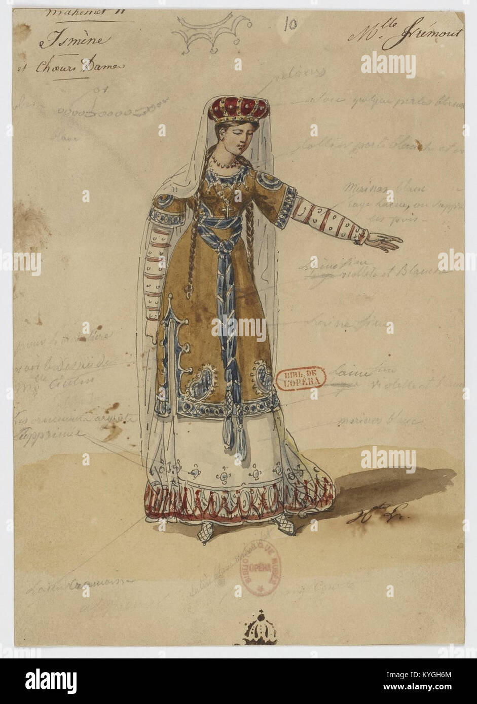 This painting by Hippolyte Lecomte depicts a scene from Rossini's opera ...