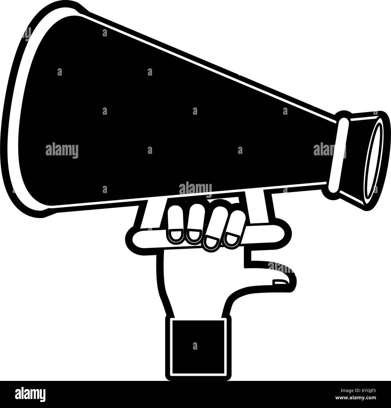 Movie directors bullhorn Stock Vector Image & Art - Alamy