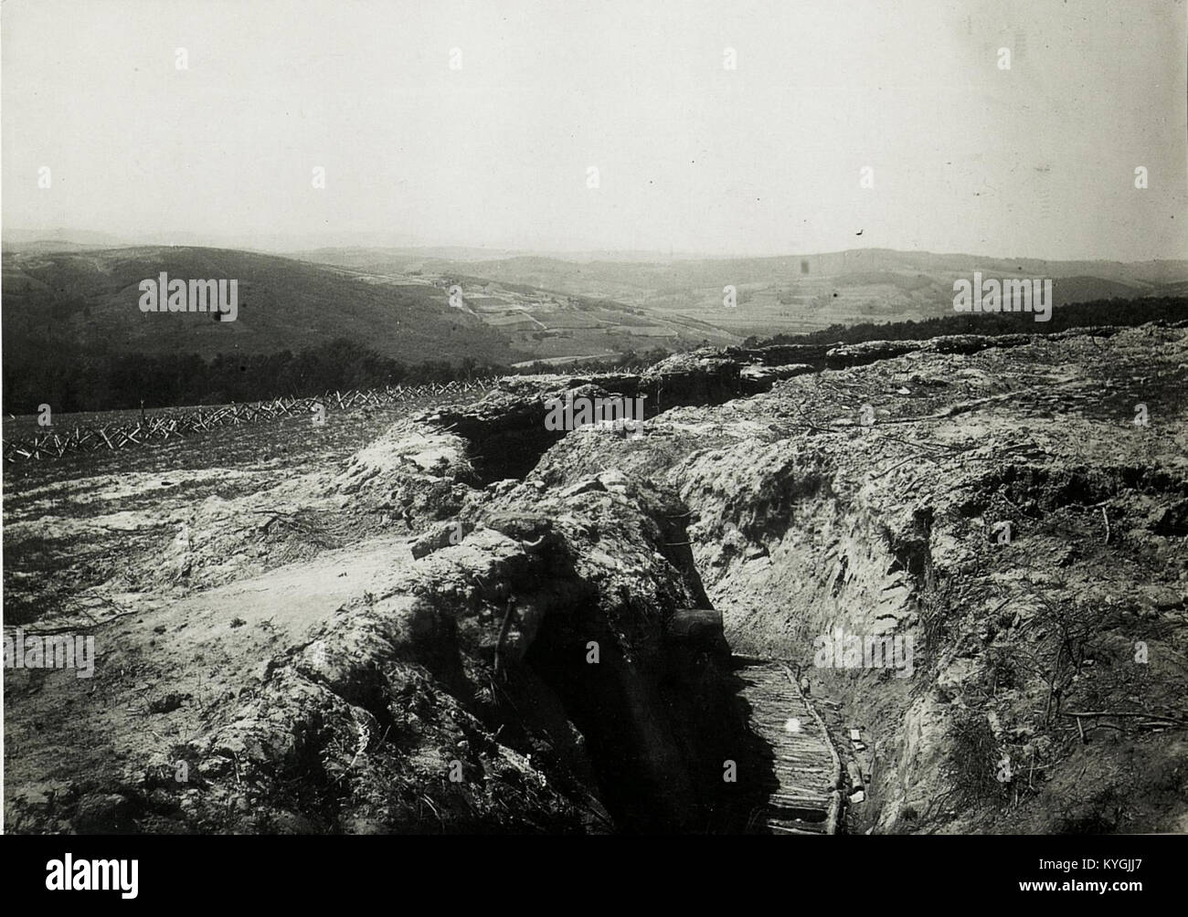 Trench warfare construction hi-res stock photography and images - Alamy